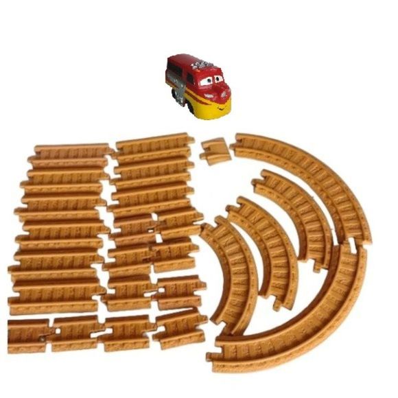 Fisher-Price | Toys | Geotrax Tan Coloured Track Set 25 Pieces With ...